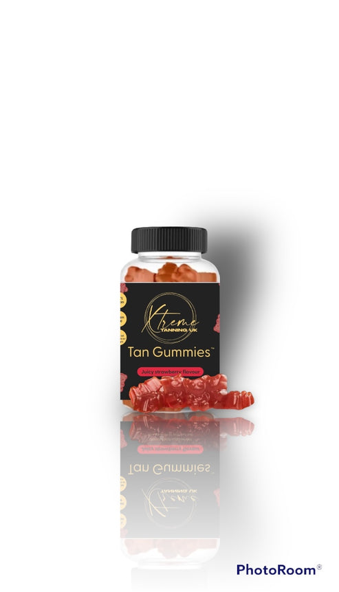 Xtreme Tanning gummies strawberry 60pcs – Xtremetanninguk